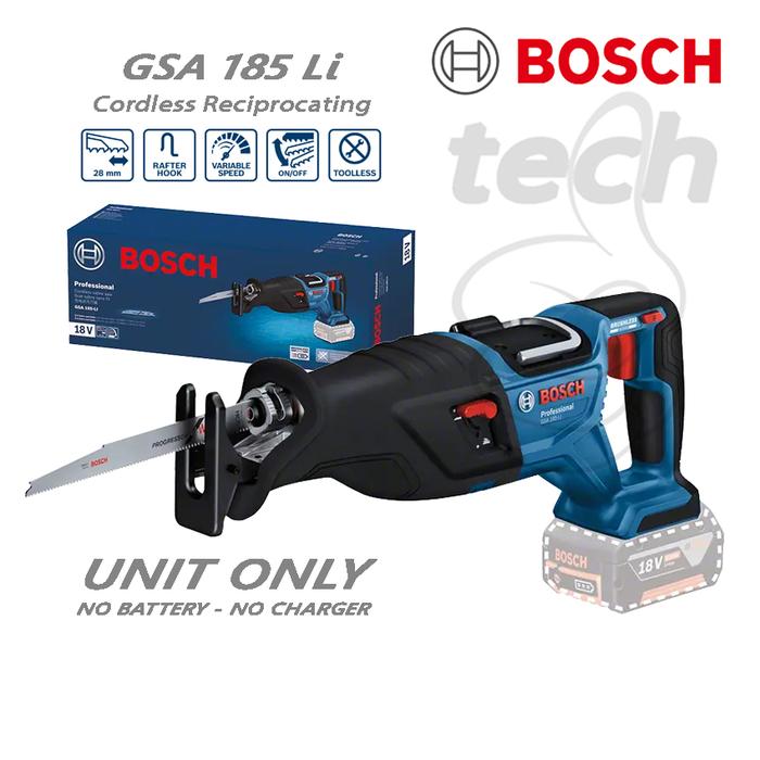 Promo Gergaji Reciprocating Baterai Cordless Sabre Saw 18V Bosch GSA ...