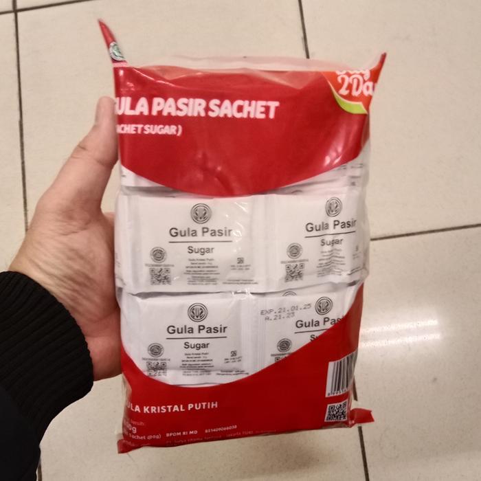 Jual day2day gula pasir sachet 800gr isi 100s sugar ( gula kristal ...