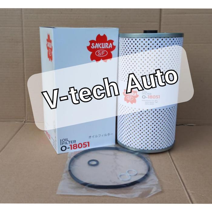Jual Oil Filter Oli Nissan RF8 15274-99227 O-1805-1 O18051 Sakura ...