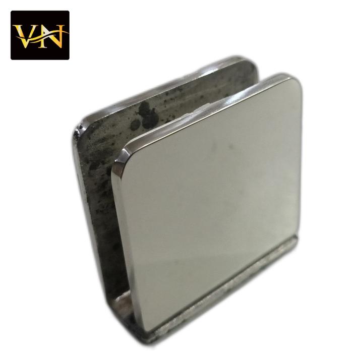 Jual Glass Clip/Jepit Kaca Shower Stainless Glass to Wall Venezza Model ...