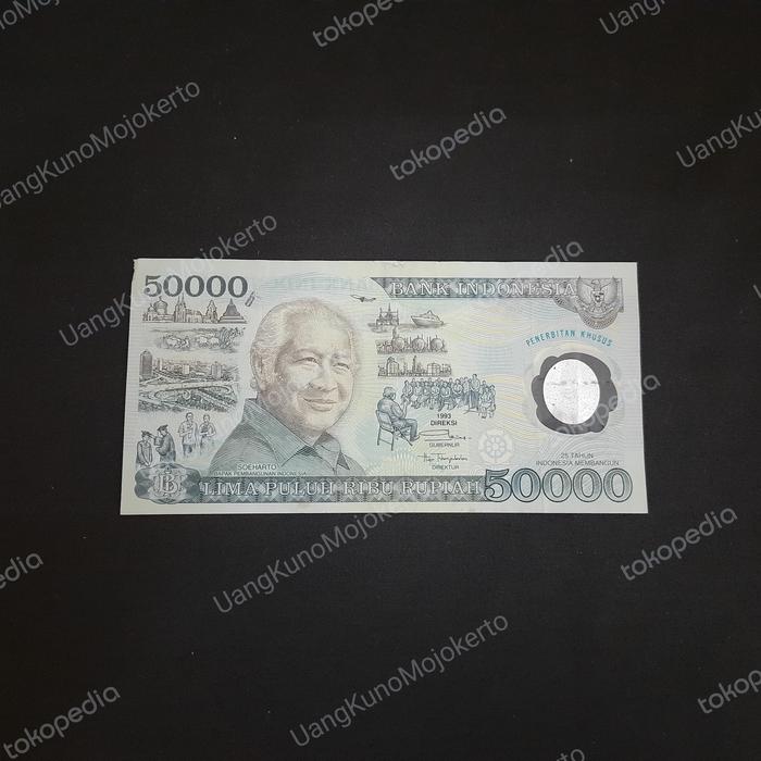 Jual uang kuno / uang jadul indonesia 50 ribu pak harto - Kab ...