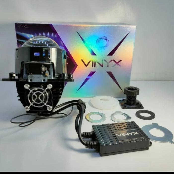 Jual Lampu Projector Projie Biled 3 Inch Blue Lens P45 Vynix Motor