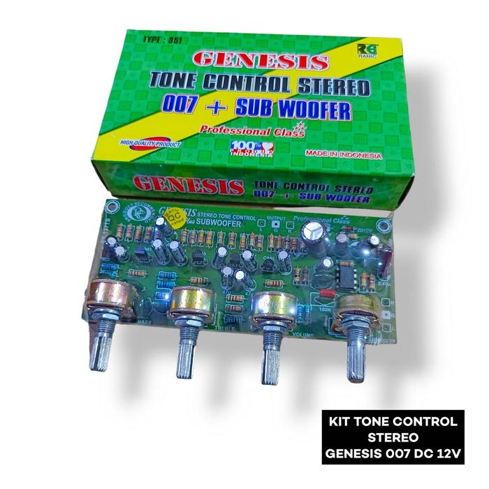Jual Tone Control Genesis + Subwoofer - Kota Pontianak - ELECTRO CORE ...