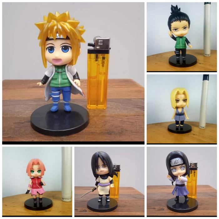 Jual mainan mini figur minato yondaime orochimaru neji naruto series ...