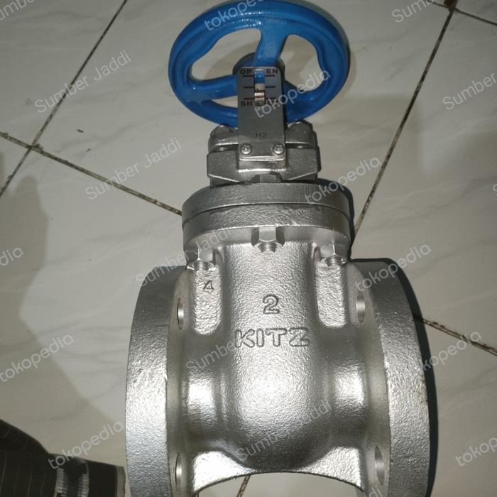 Jual Gate Valve KITZ 2" Inch Cast Iron Flange Jis 10K DN50 - Kota Surabaya - Sumber Jaddi ...