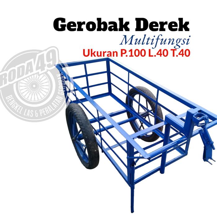 Promo gerobak derek motor roda dua multifungsi 100x40x40 - Kota Bandung ...