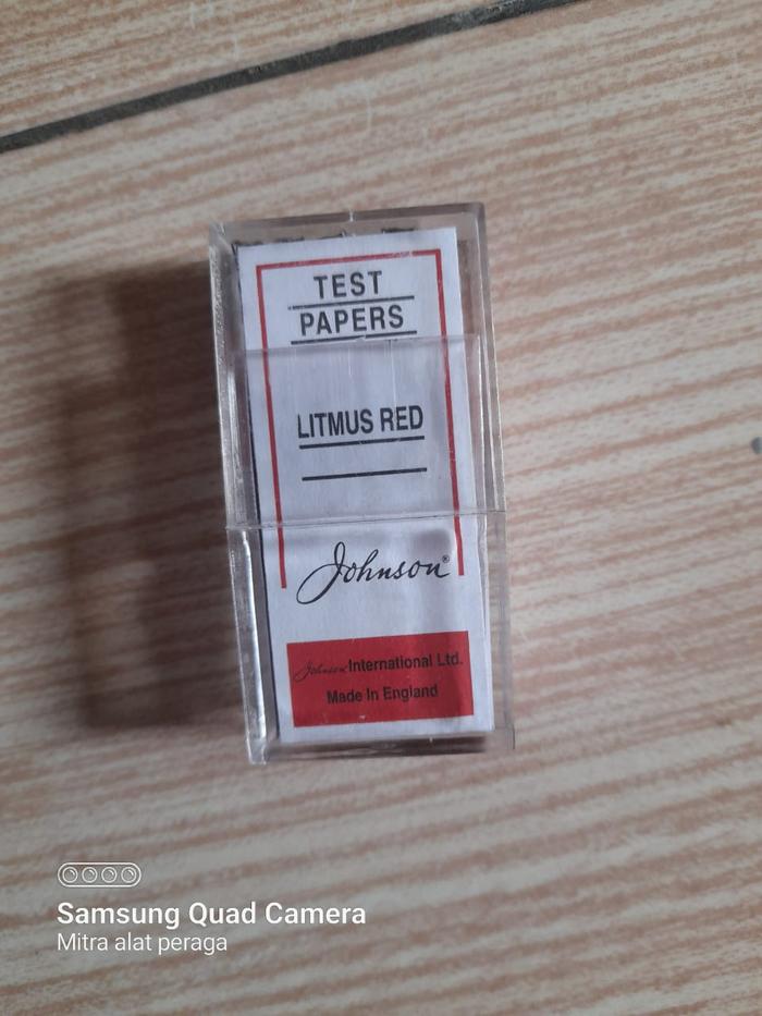 Jual Kertas Lakmus Merah johnson / test papers litmus red - Kota Bekasi ...