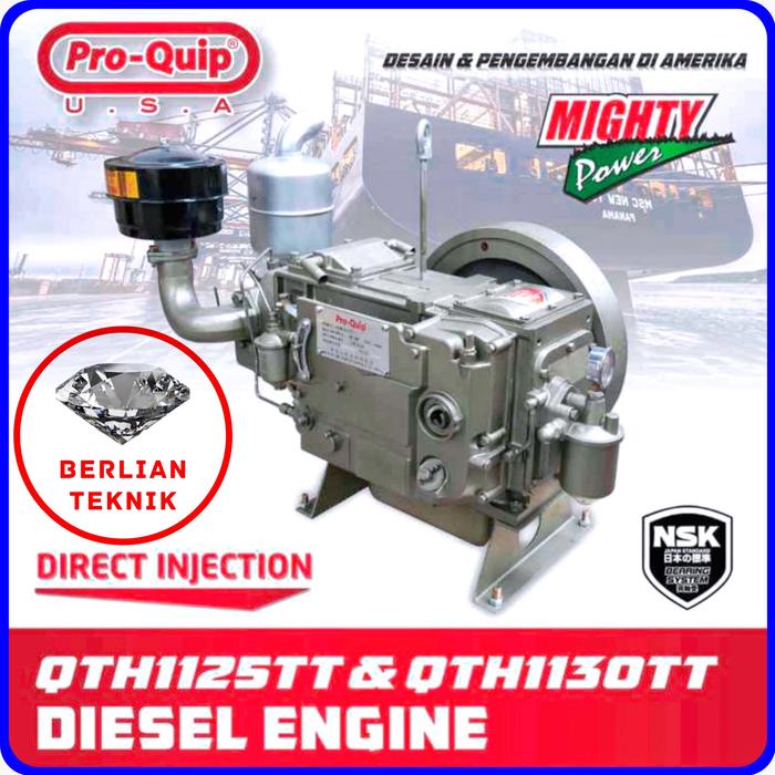 Jual Mesin Penggerak Solar Engine Diesel Proquip QTH 1130 TT / 33 HP ...