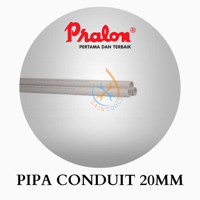 Jual PRALON PIPA LISTRIK CONDUIT 20MM HIGH IMPACT SNI / PUTIH - Kota ...
