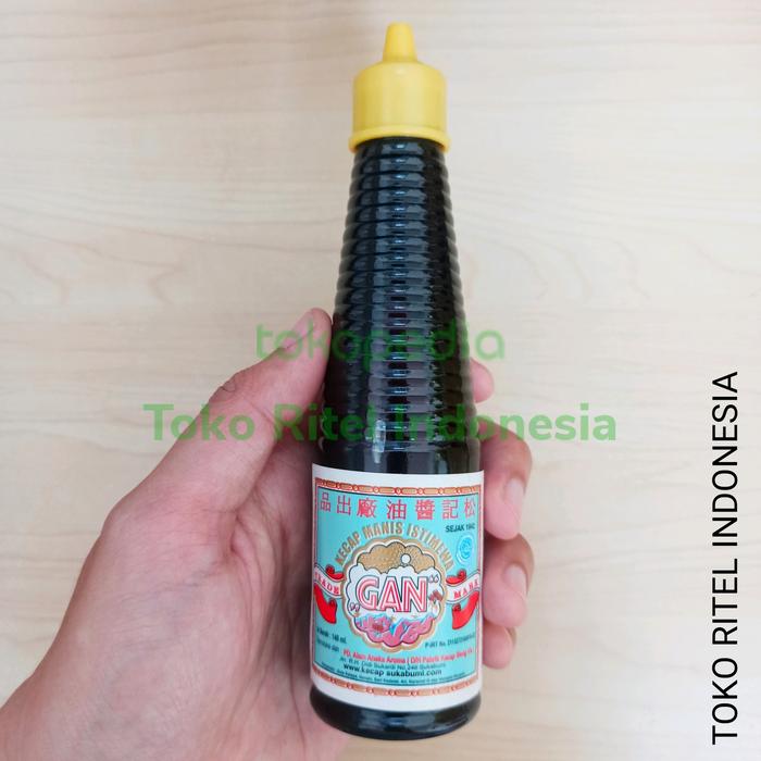 Jual Kecap Manis Istimewa Cap GAN 140ml/Kecap Khas Sukabumi Kecap GAN ...