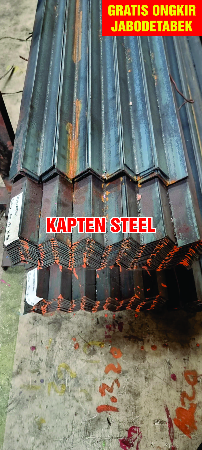 Jual Besi Siku Uk. 30x30, 40x40, 50x50, 60x60, Panjang 6 meter Full ...