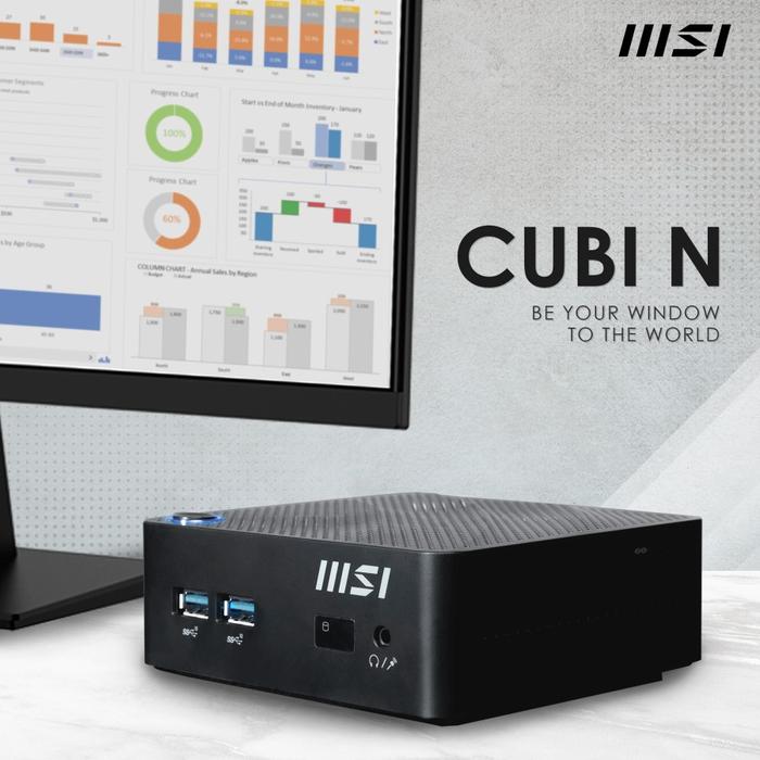 Jual MSI CUBI Mini PC - i5-10210U - 16GB - NVMe - Office Desktop ...