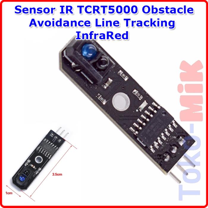 Jual Sensor Halangan IR TCRT5000 Obstacle Avoidance Line Tracking ...