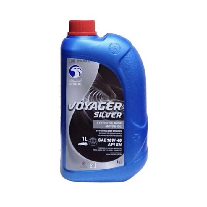 Jual ADNOC VOYAGER SILVER OLI MESIN BENSIN DAN DIESEL 10W-40 1 LITER ...