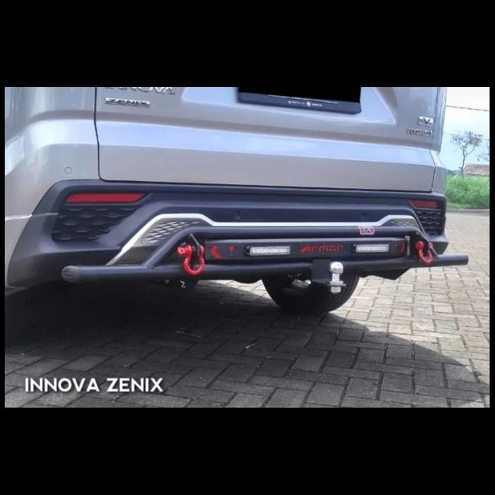 Jual BUMPER RHINO TOWING ARMOR TOYOTA INNOVA ZENIX 2023 WITH LAMP ...