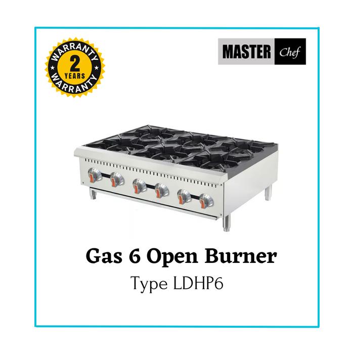 Jual Masterchef - 4 Stove Burner Counter top LDHP 4 - GAS 6 BURNER ...