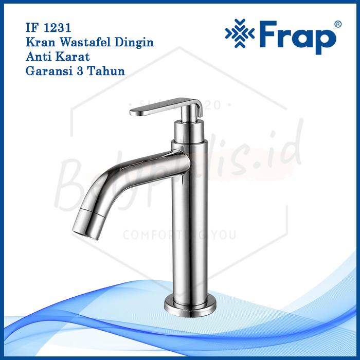 Jual IF 1231 | Kran Wastafel Frap Chrome | Kran Wastafel Dingin Anti Karat - Kota Bandung ...
