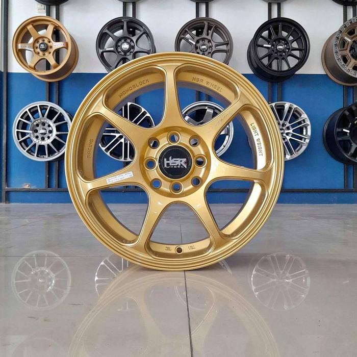 Jual velg mobil hsr sebunsuta r17 lebar 7,5 et45 pnp jazz raize mobilio ...