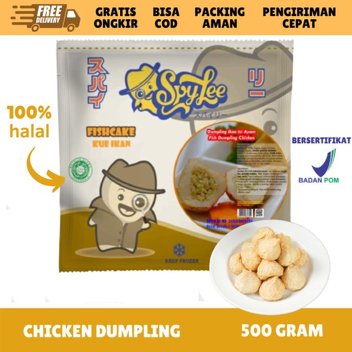 Jual SPYLEE CHICKEN DUMPLING FISH CAKE ISI AYAM FROZEN FOOD (500GR ...