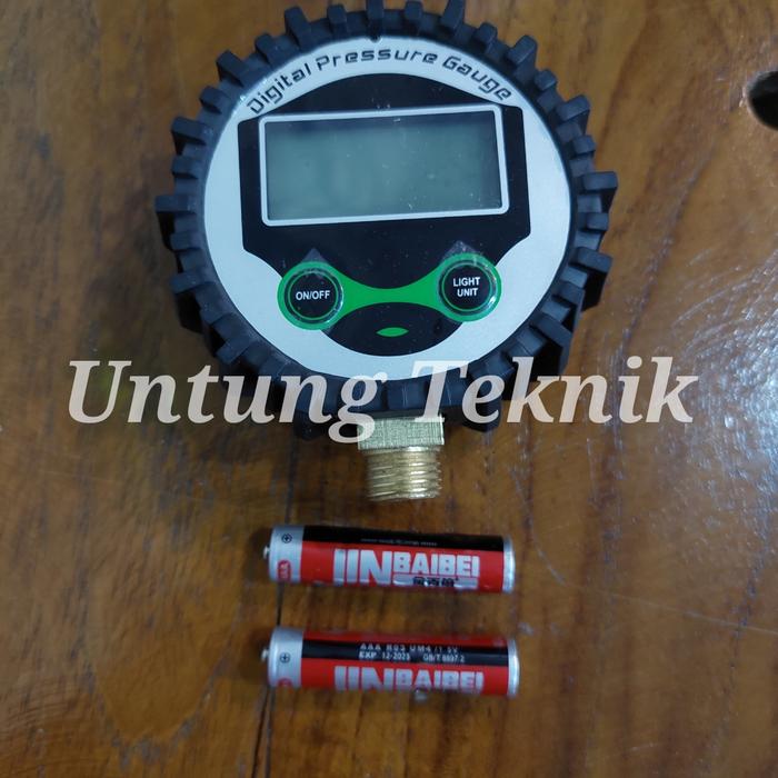 Jual METERAN ANGIN DIGITAL MANOMETER TIRE INFLATOR SPAREPART PRESSURE ...