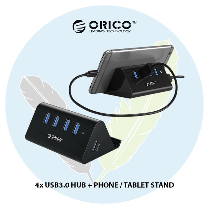 Jual ORICO SHC-U3 (4 Port USB3.0 Hub With Phone & Tablet Stand) - Kota ...