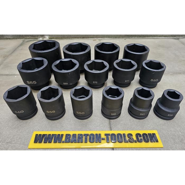 Jual M24-M72 36-105mm Socket Impact Dr 1.5 in inch 1.1/2" Kunci mata ...