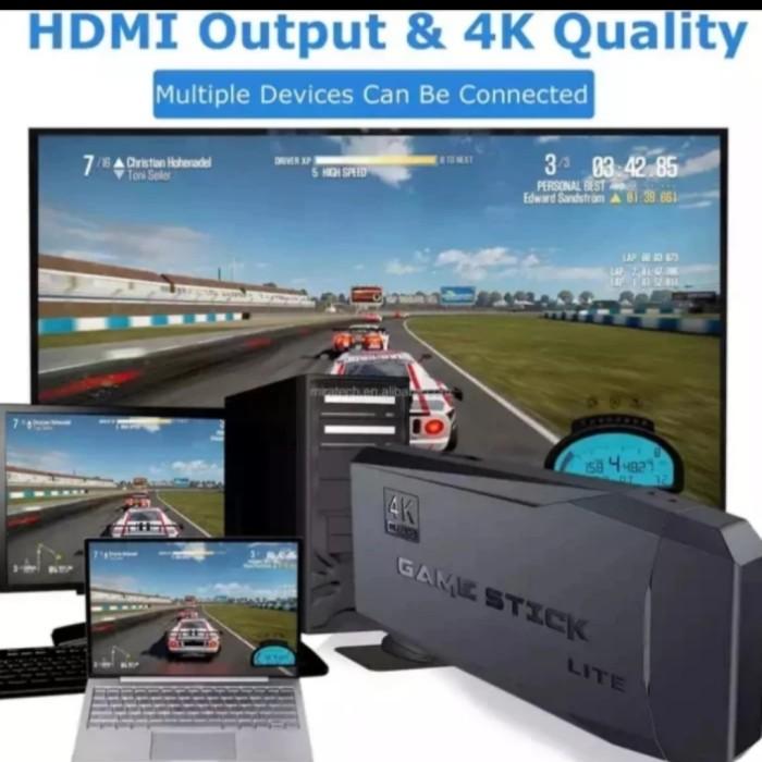 Jual Game Stick 4k Gen 2 Hd Tv Console Gen2 Retro Tv Video Wireless ...