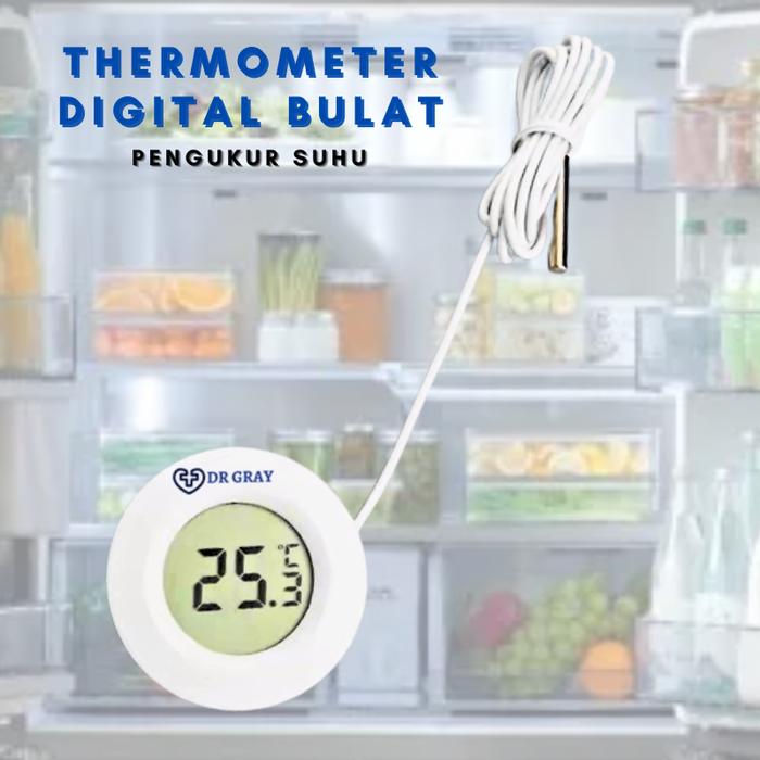 Jual Termometer Digital Bulat/Alat Pegukur Suhu LCD Display [HT3 ...