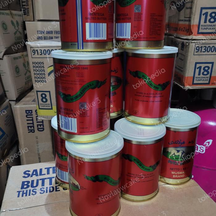Jual mentega butter wisman / wijsman / wysman kaleng 1kg - Jakarta ...