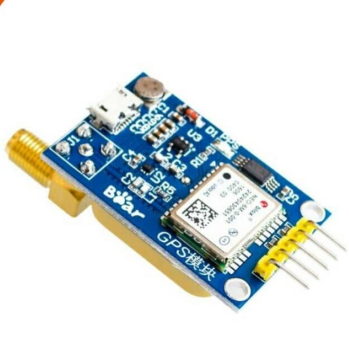 Jual GPS module micro USB NEO-7M v2 UBLOX satellite positioning - Kab ...