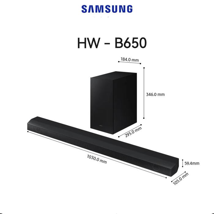 Jual Samsung Soundbar Hw-b650 Hw-b550 3.1ch New Model 2022 B650 B550 Di ...