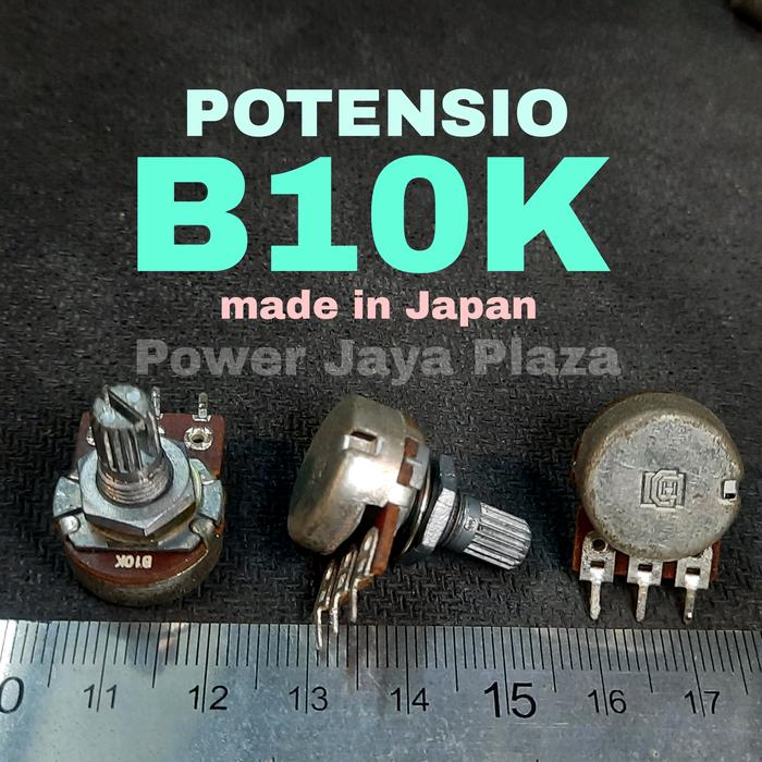 Jual Potensio mono B10K B 10K 10Kohm made in Japan - Kota Bandung ...