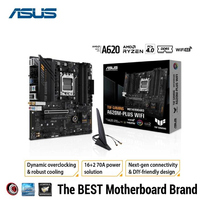 Promo ASUS TUF GAMING A620M-PLUS WIFI Cicil 0% 3x - Jakarta Pusat - ROG ...