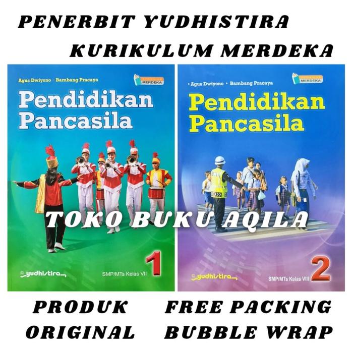 Jual Buku Pendidikan Pancasila Kelas 7 8 9 Smp Yudhistira Kurikulum Merdeka Di Seller Noelle ...