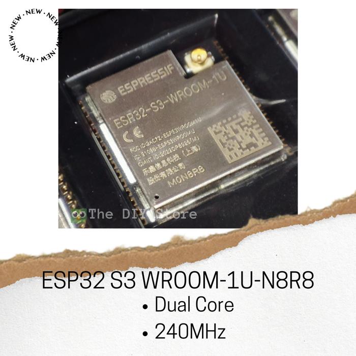 Jual Esp32 S3 Wroom Esp32-s3-wroom-1u Chip Module 8mb Psram Di Seller ...