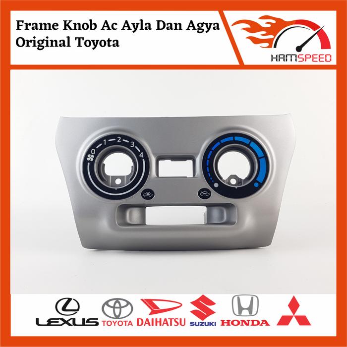 Jual Frame Knob AC Ayla Dan Agya Original TOYOTA/ Frame Panel Bawah AC ...