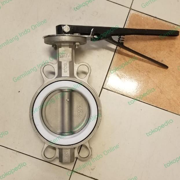 Jual Butterfly Valve 10" Inch Stainless SS304 - Jakarta Barat ...