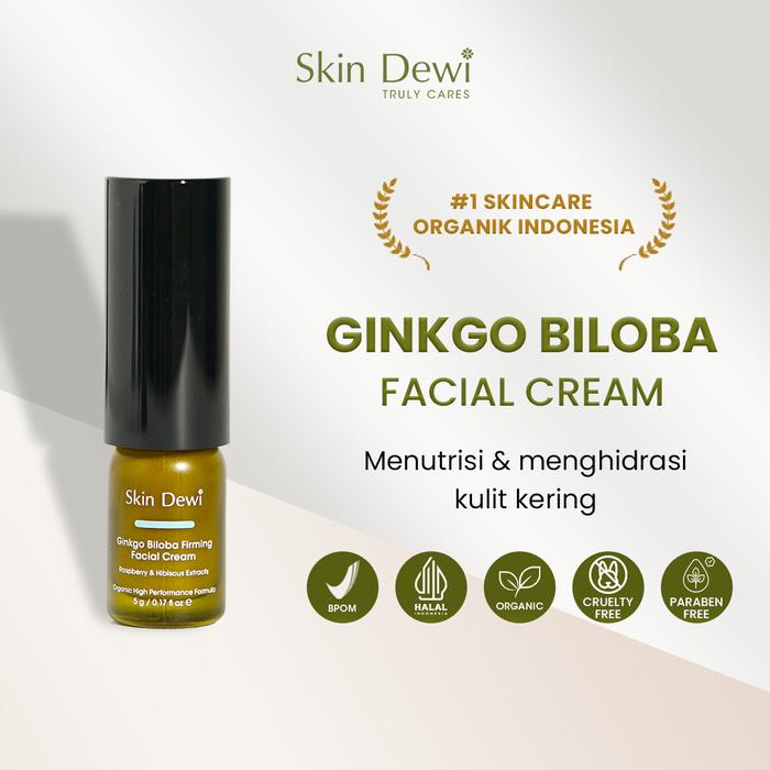 Jual Moisturizer Skin Dewi Ginkgo Biloba Firming Facial Cream 5gr ...