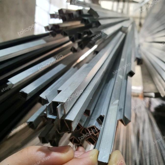 Jual BESI- LIST U ALUMUNIUM 10 MM PANJANG 6 METER - Kab. Tangerang ...