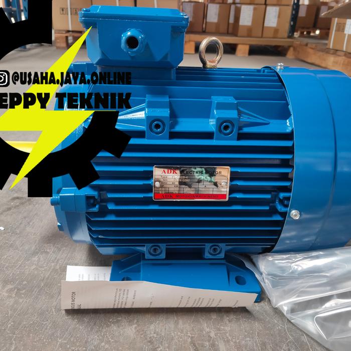 Jual Dinamo motor listrik 7.5 hp 2 pole 2850 rpm 3 phase - Kota ...