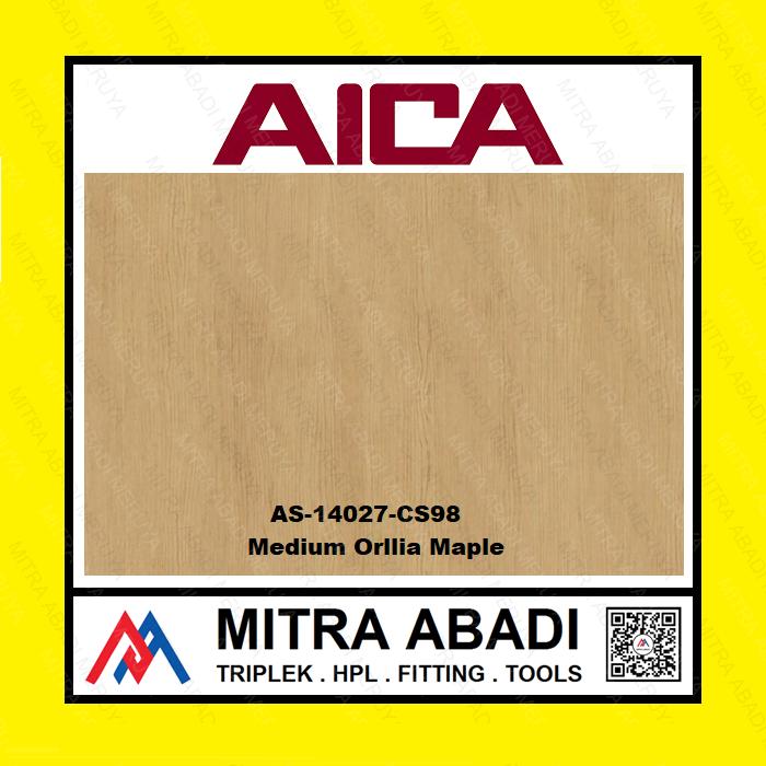 Jual AICA HPL AS 14027 C S98 CS98 Medium Orllia Maple Dapur Kamar Kitchen - Jakarta Barat ...