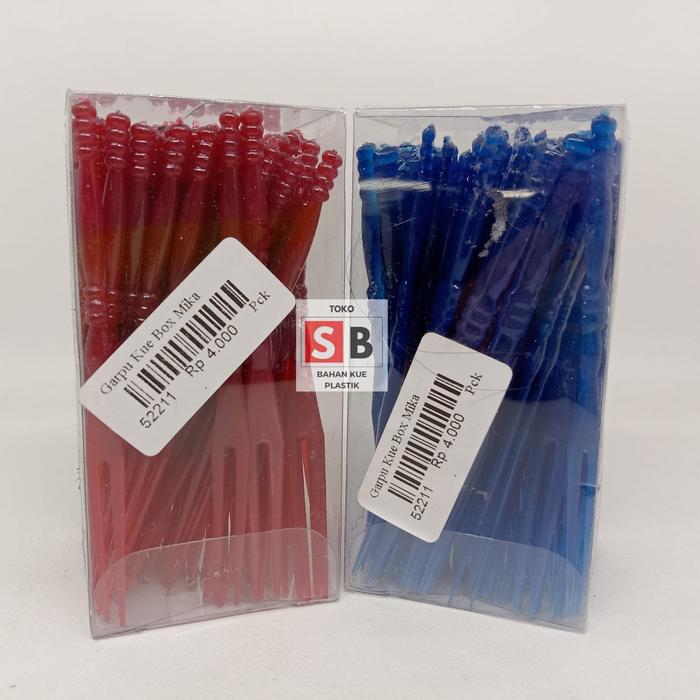 Jual GARPU KUE PLASTIK KECIL/ GARPU BUAH ISI 50PCS/PACK - Kota Cimahi ...
