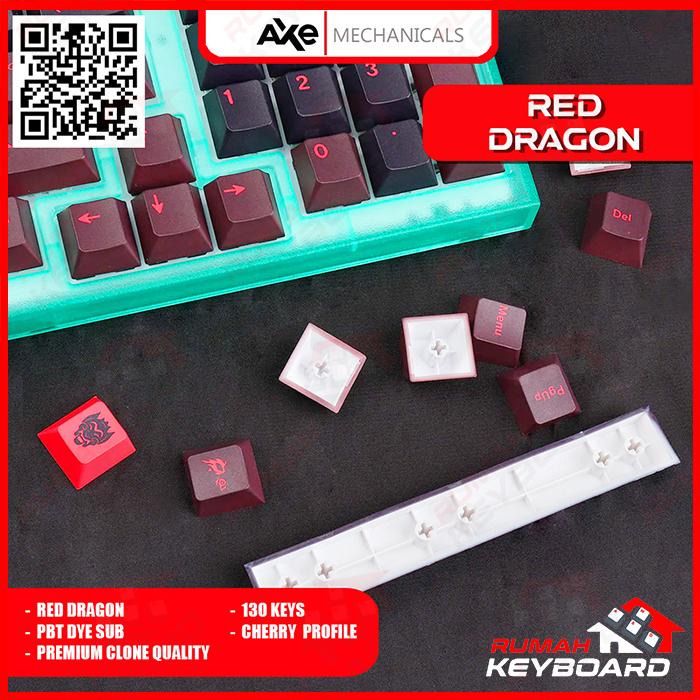 Jual Keycap - Keycaps - Cherry - Red Dragon - Pbt - Dye Sub Di Seller Velvet Store - Cengkareng ...