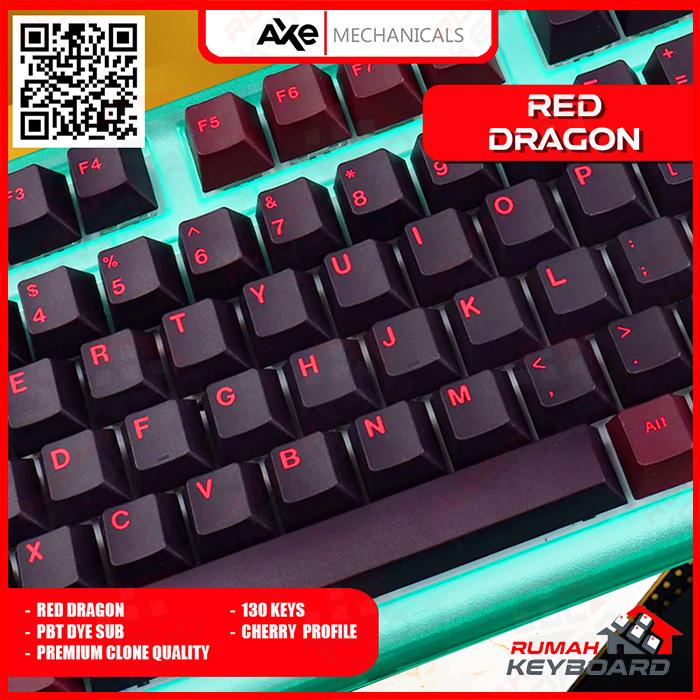 Jual Keycap - Keycaps - Cherry - Red Dragon - Pbt - Dye Sub Di Seller ...