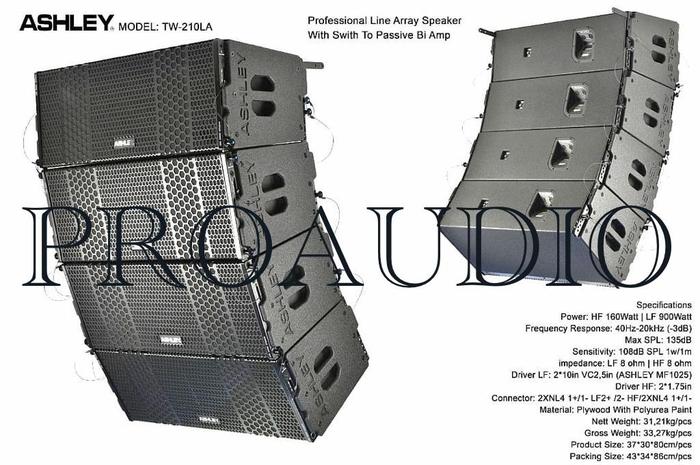 Jual SPEAKER LINE ARRAY ASHLEY TW210LA / TW 210 LA / TW-210LA / TW ...