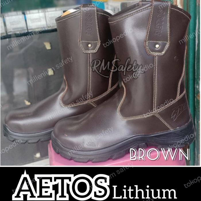 Jual sepatu safety aetos lithium brown - Kota Balikpapan - millenium ...