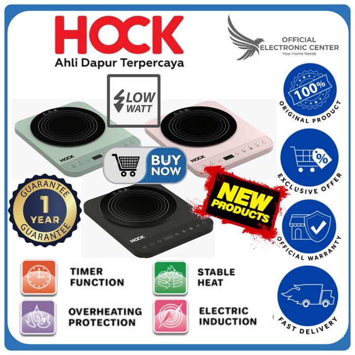 Jual HOCK KOMPOR INDUKSI PORTABLE HI-101 HI 101 HI101 LOW WATT SMART ...