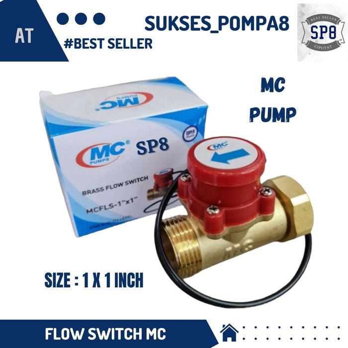 Jual Flow Switch MC 1" x 1" Inch / Otomatis Booster / Pendorong - Kota Tangerang Selatan ...