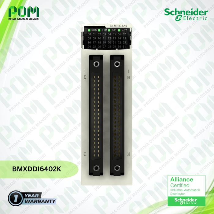 Jual BMXDDI6402K Discrete input module M340 - 64 inputs - 24 VDC ...