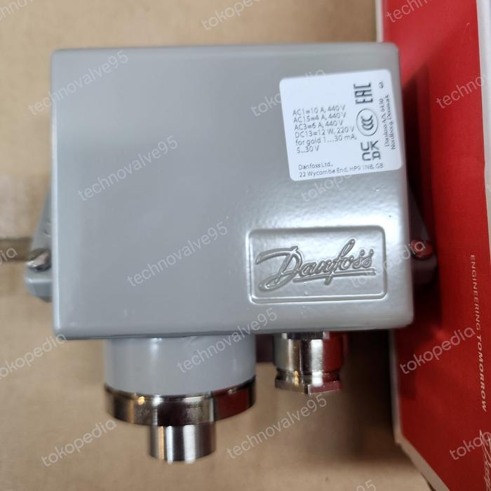 Jual PRESSURE SWITCH DANFOSS KPS45 060 312166/PRESSURE SWITCH DANFOSS 40BAR - Jakarta Barat ...